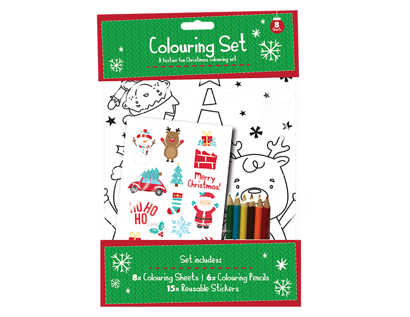 Children's Christmas Colouring Set – Jjswholesaleblackpool